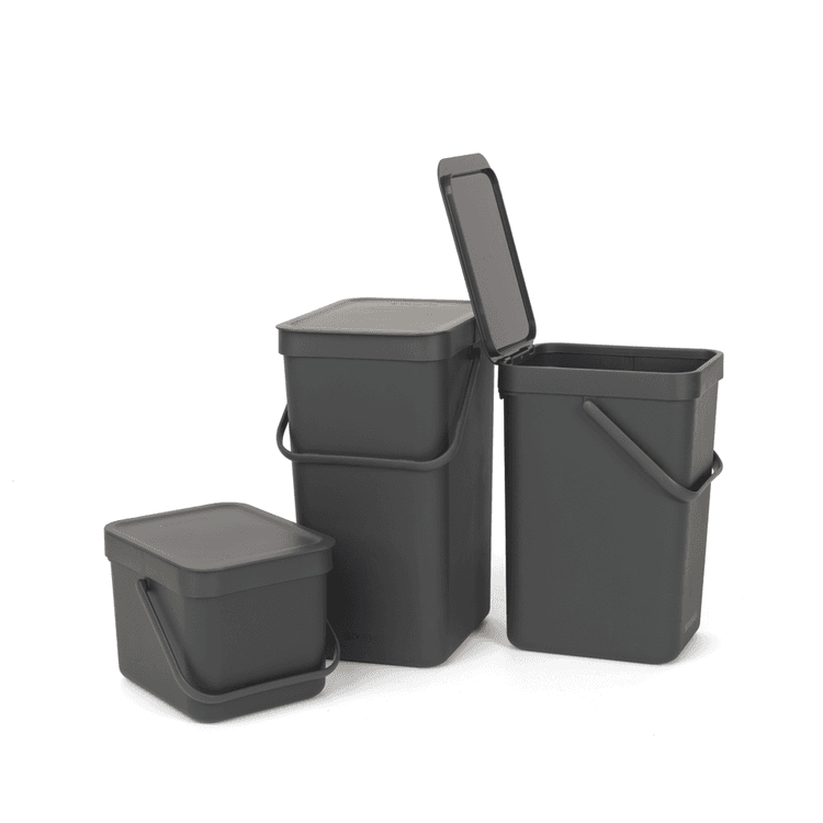Brabantia Sort & Go Waste Bin Dark Grey from £15.00