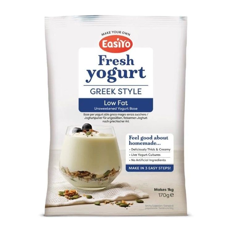 EasiYo Greek Style Low Fat Yogurt Mix only £3.30