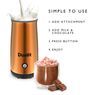 Dualit Hot Chocolate Maker & Milk Frother Copper 84142 only £79.99